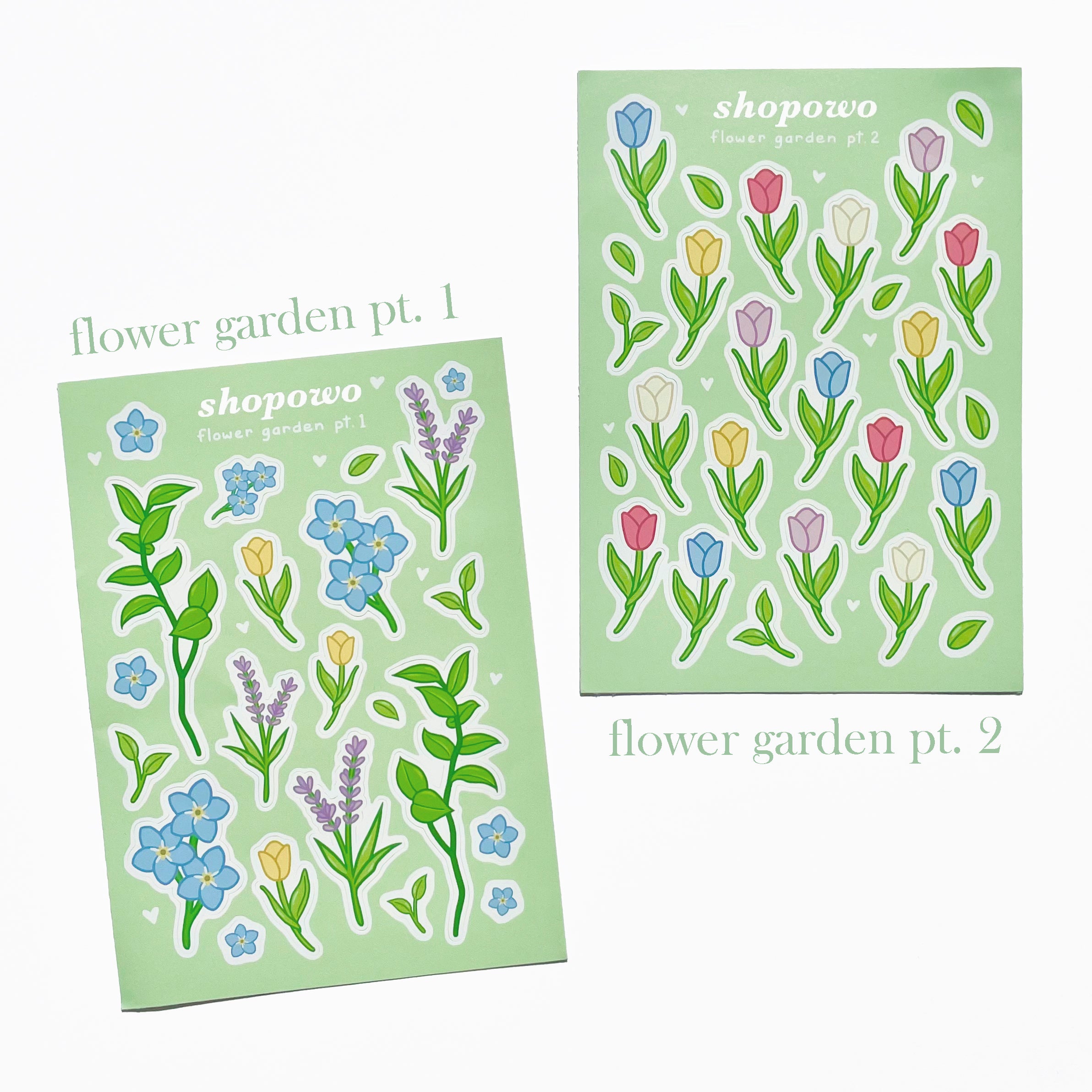 Flower Garden Sticker Sheets – shopowo